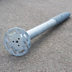 Schroef Fundering voor Tuinmuur of Schutting - Funderingsschroef.nl